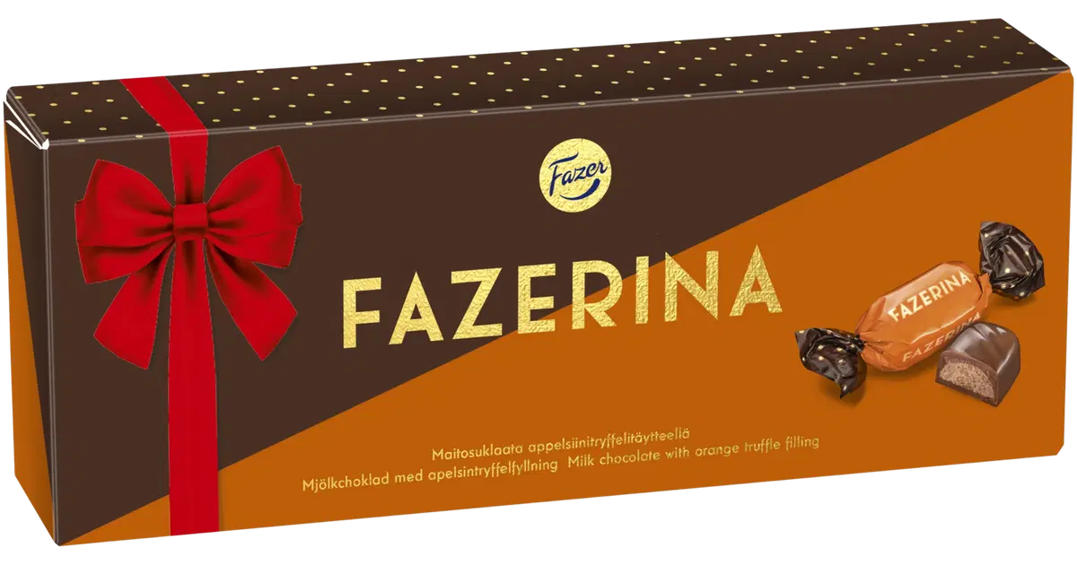 Fazer Fazerina appelsiinitryffeli suklaakonvehti 295g | S-kaupat ruoan ...