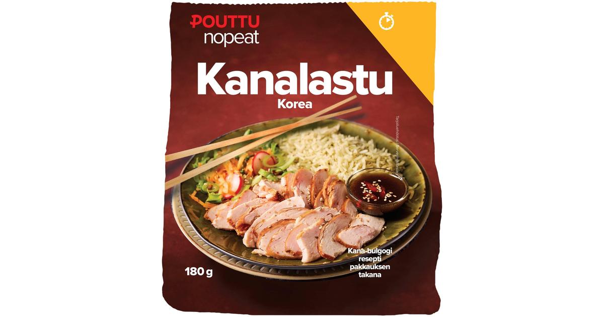 Pouttu Nopeat Kanalastu 180g Korea | S-kaupat ruoan verkkokauppa