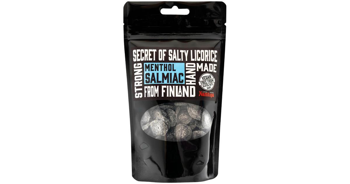 Namitupa Secret of Salty Licorice Menthol Salmiac - Mentholsalmiakki ...