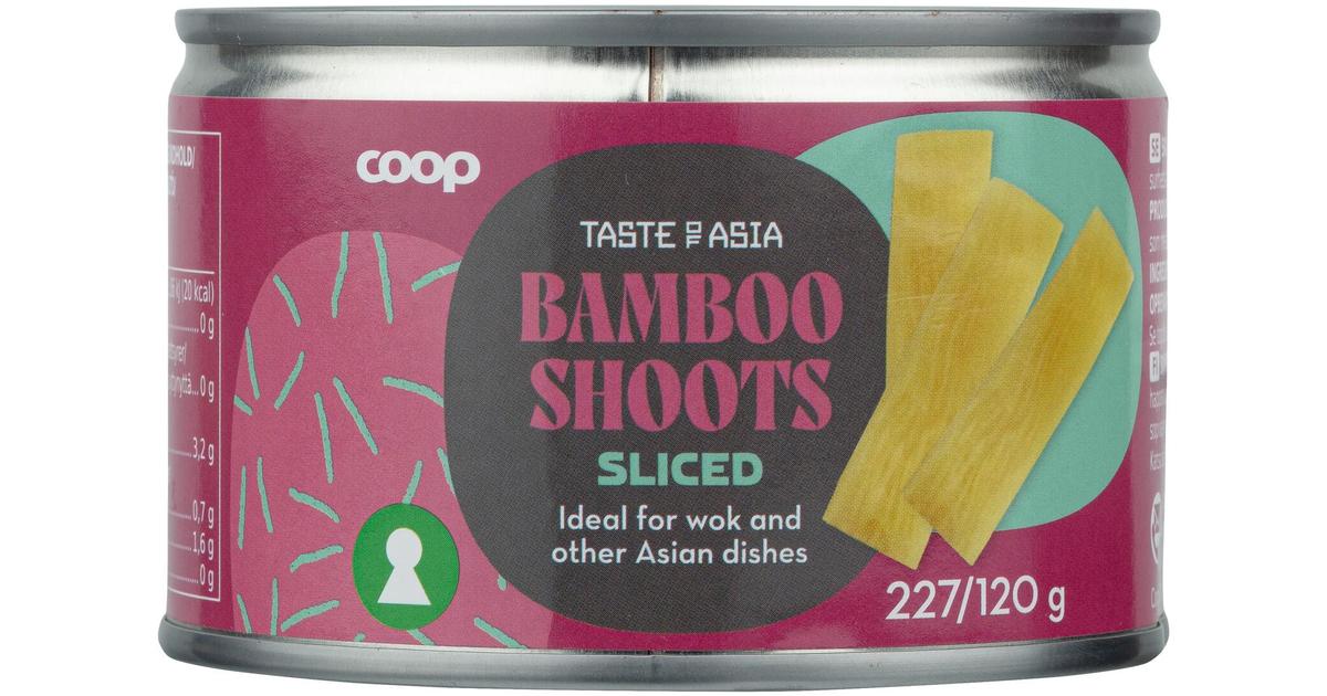 Coop Taste of Asia bambunversot viipaleina 227/120 g | S-kaupat ruoan ...