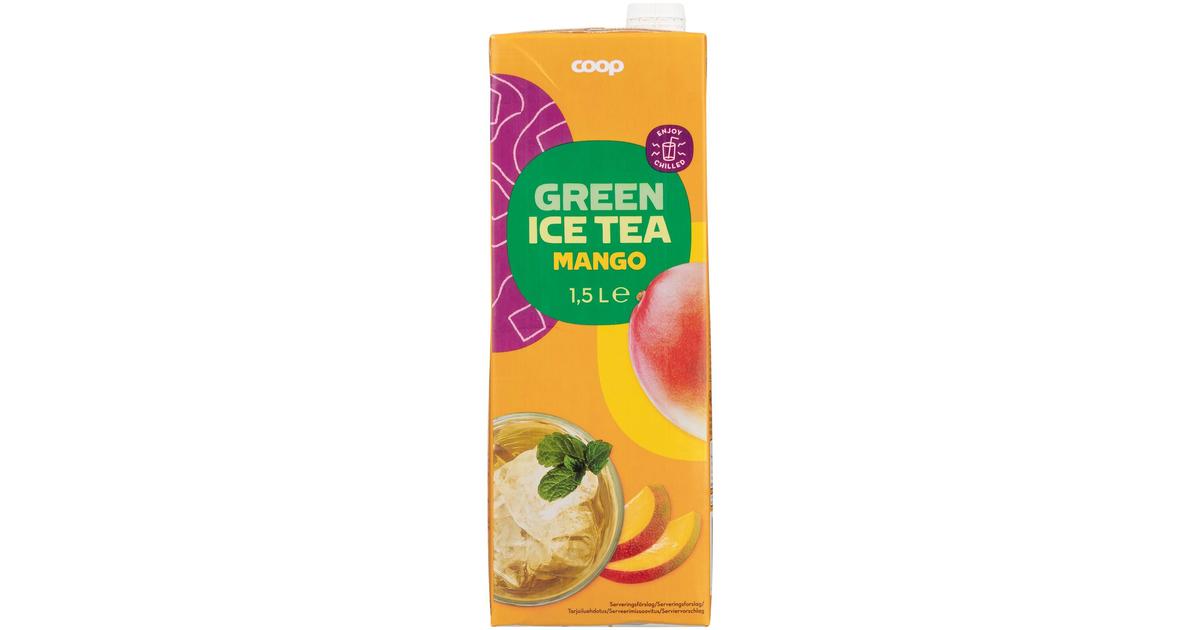Coop vihreä jäätee mango 1,5 l | S-kaupat ruoan verkkokauppa
