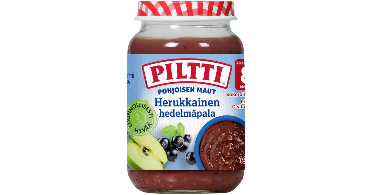 PILTTI Pohjoisen maut 190g Herukkainen hedelmäpala 8kk | S-kaupat ruoan ...