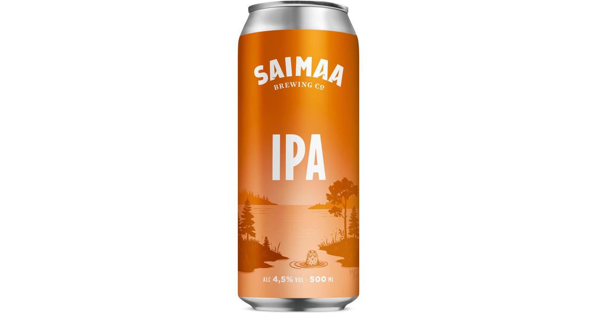 Saimaa IPA 4,5% olut 0,5l tölkki | S-kaupat ruoan verkkokauppa