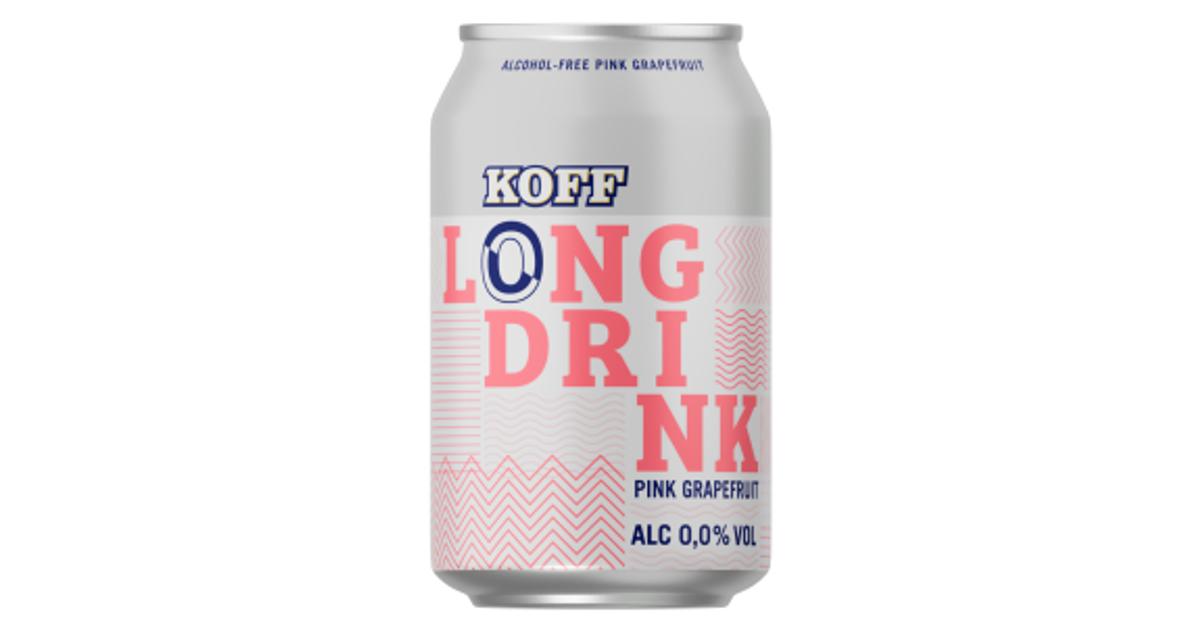 Koff Long Drink Grapefruit alkoholivaba 330ml | Prisma | alati odavad ...