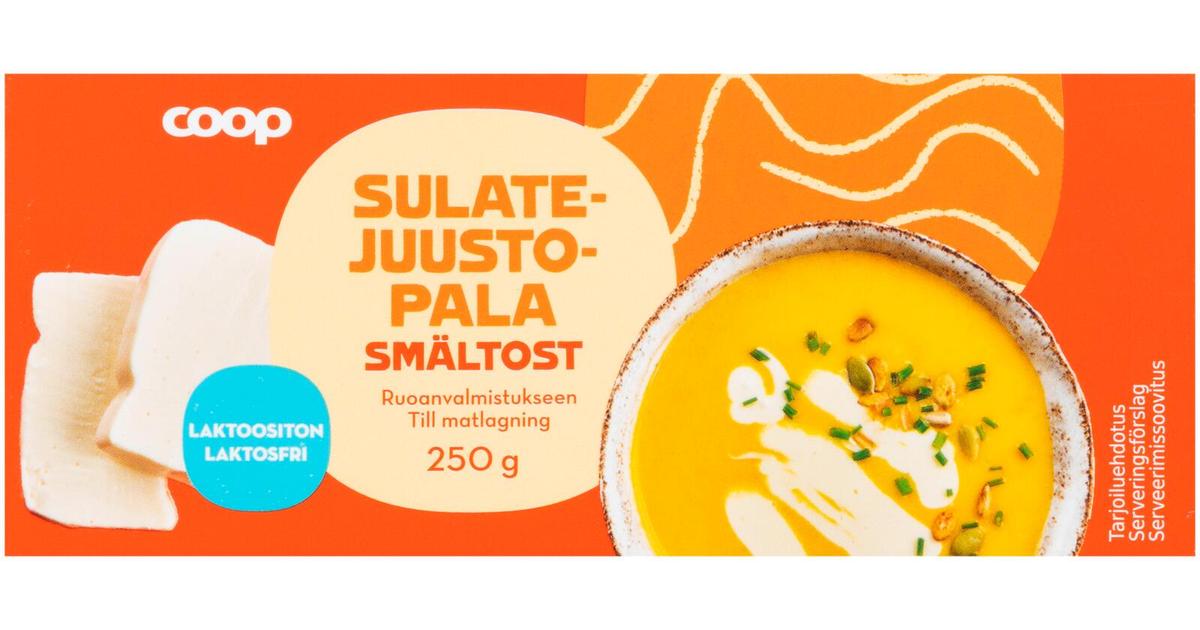 Coop Sulatejuustopala 250g | S-kaupat ruoan verkkokauppa