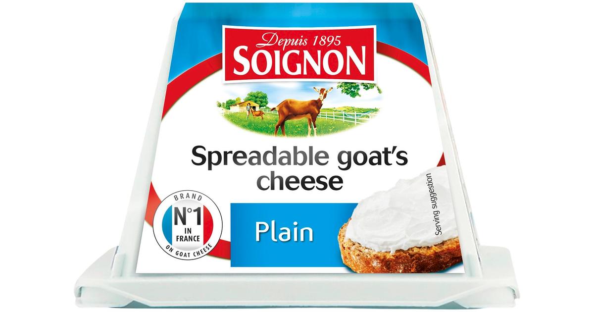 Soignon vuohenjuustolevite naturell 150g | S-kaupat ruoan verkkokauppa