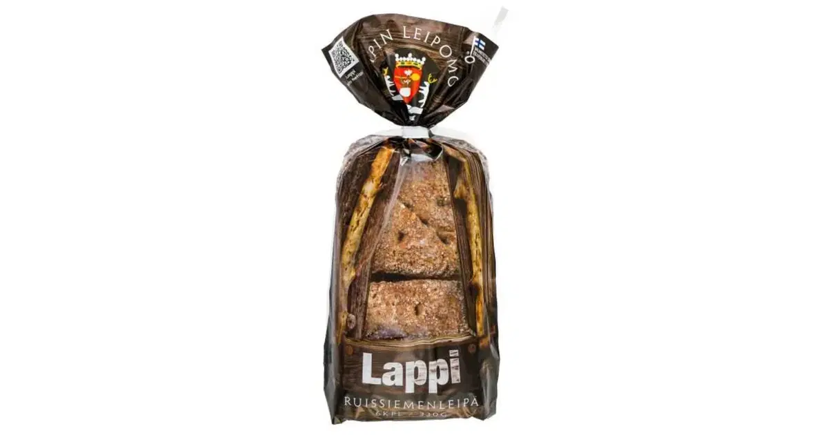 Lapin Leipomo Lappi ruissiemenleipä 6kpl/330g | S-kaupat ruoan verkkokauppa