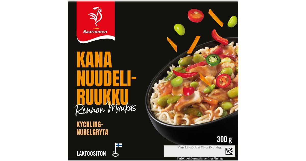 Saarioinen Kana-nuudeliruukku 300g | S-kaupat ruoan verkkokauppa