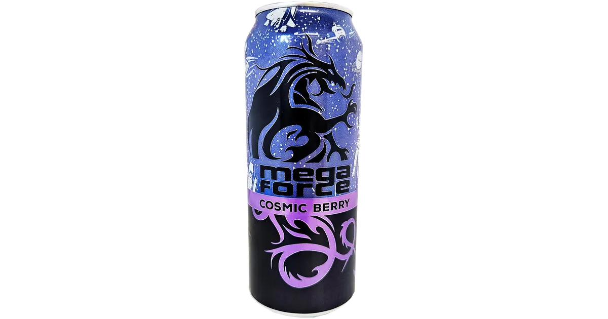 Megaforce Cosmic Berry sokeriton energiajuoma 0,5l | S-kaupat ruoan ...