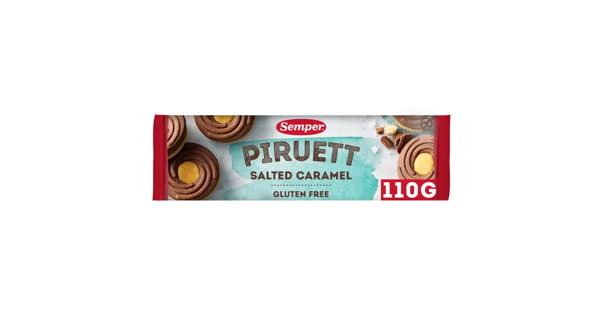 Semper Gluteeniton Piruett Salted Caramel flavour ...
