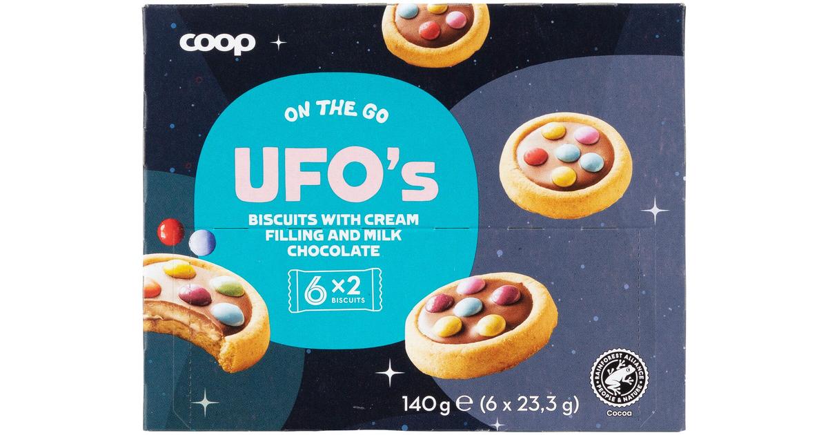 Coop ufo küpsis 140g | Prisma | alati odavad hinnad, telli kaup otse koju