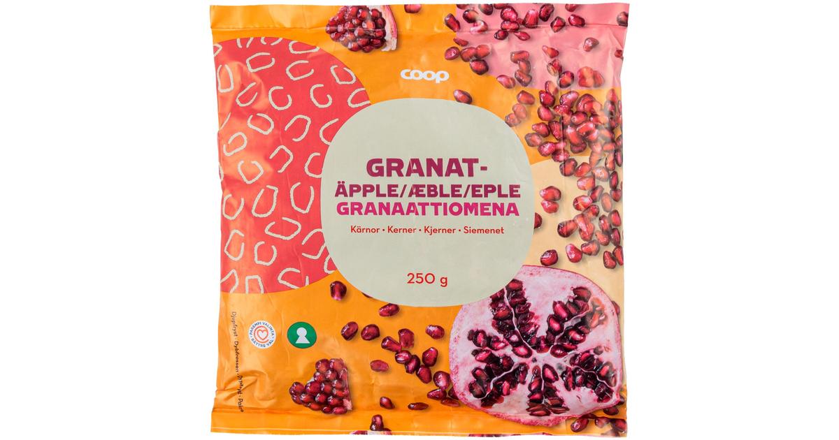 Coop granaattiomenan siemenet 250 g pakaste | S-kaupat ruoan verkkokauppa