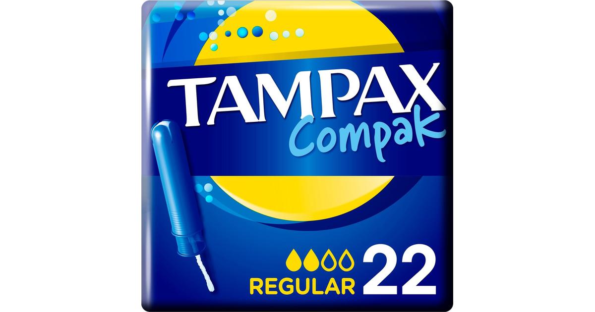 Tampax 22kpl Compak Regular tamponi | S-kaupat ruoan verkkokauppa Tampax 22kpl Compak Regular tamponi | S-kaupat ruoan verkkokauppa
