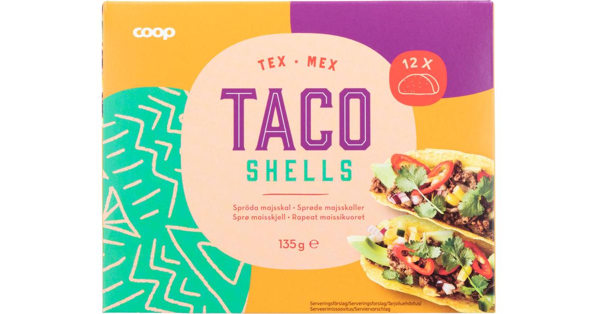 Coop tacokuoret 135 g 12 kpl | S-kaupat ruoan verkkokauppa