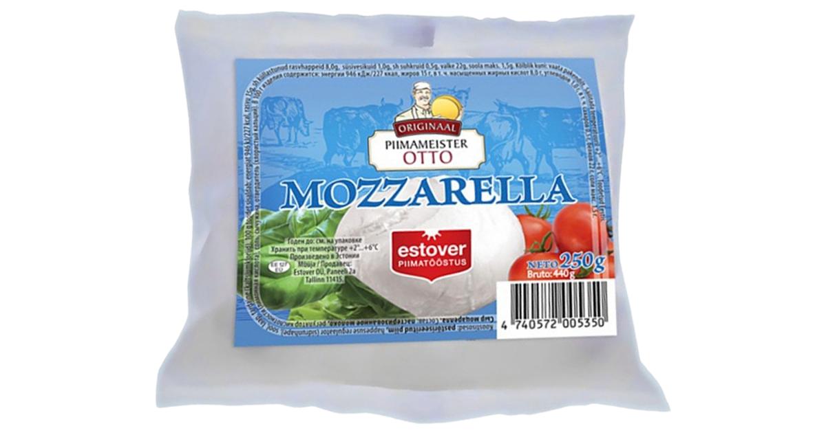 Piimameister Otto Mozzarella 250 g | Prisma | alati odavad hinnad ...