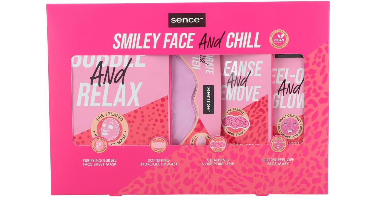 Sence Smiley face and chill mask giftset | S-kaupat ruoan verkkokauppa