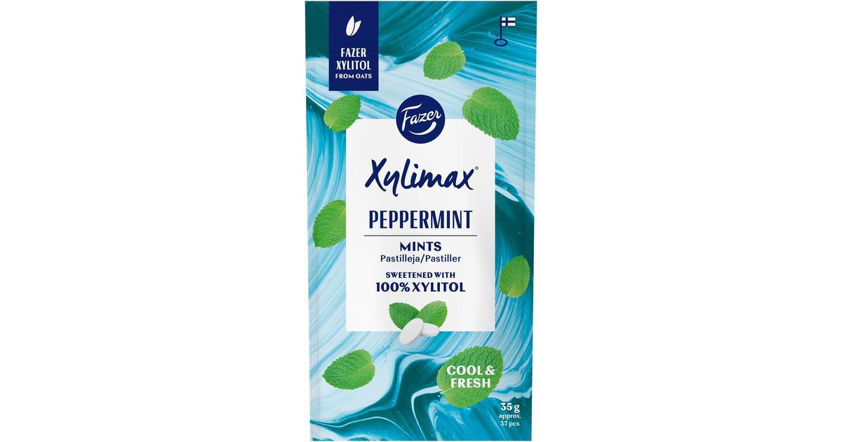 Fazer Xylimax Peppermint täysksylitolipastillit 35g | S-kaupat ruoan ...