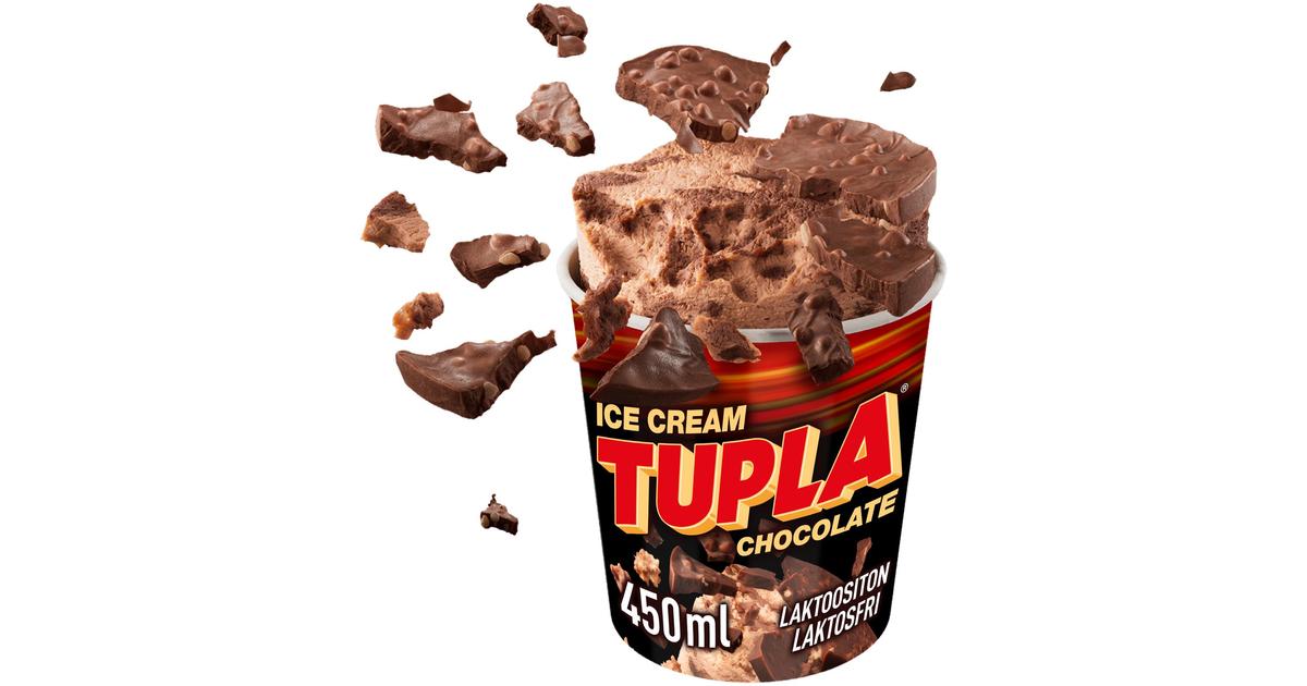 Tupla Laktoositon Chocolate jäätelö 450ml/305g | S-kaupat ruoan ...