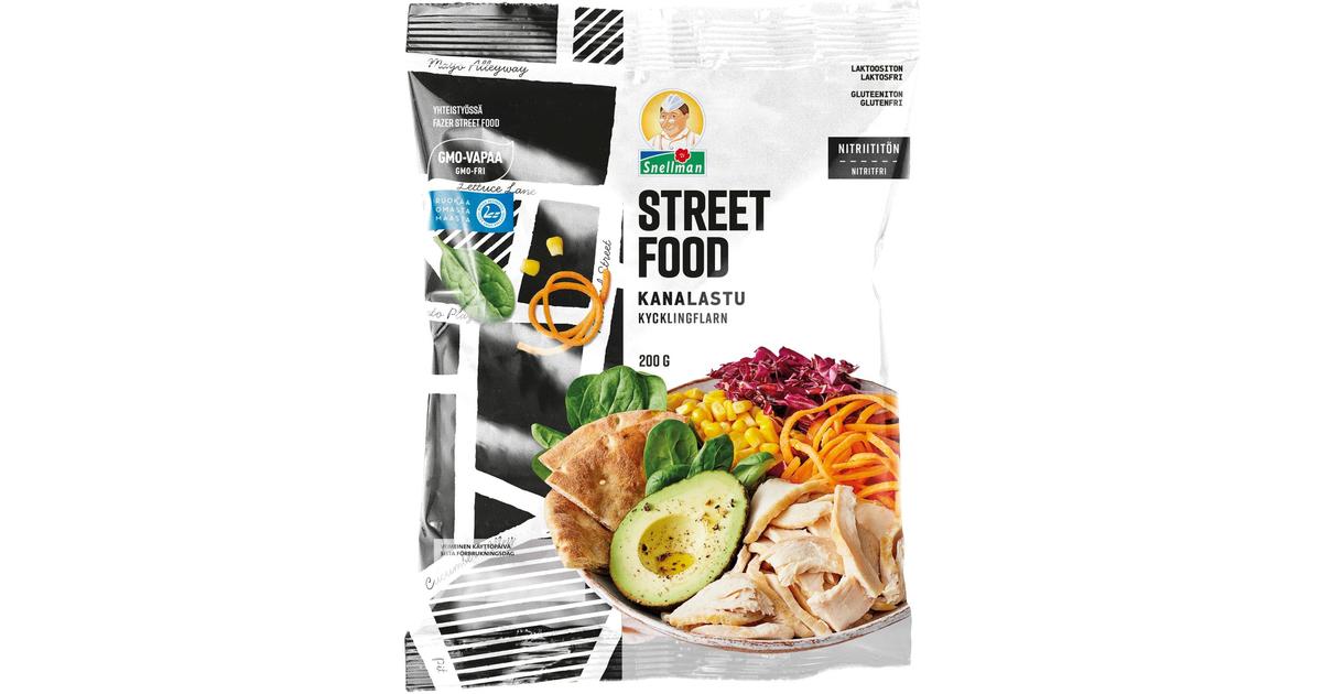 Snellman Street food kanalastu 200g | S-kaupat ruoan verkkokauppa