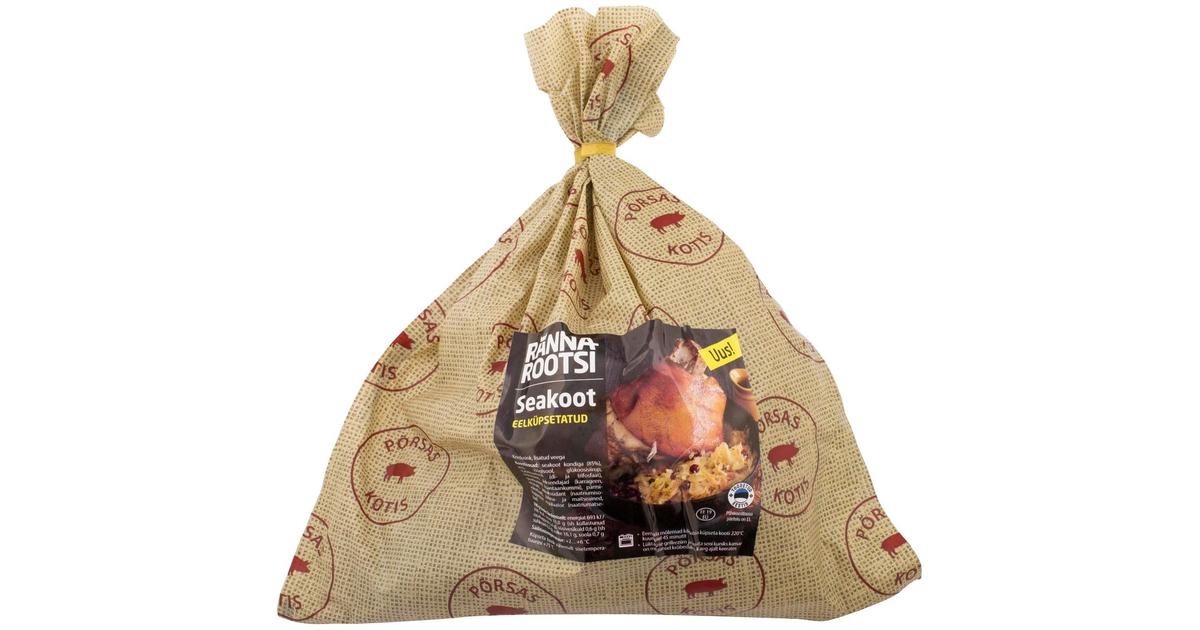 Rannarootsi Eelküpsetatud Seakoot Ca´1,4Kg | Prisma | alati odavad ...