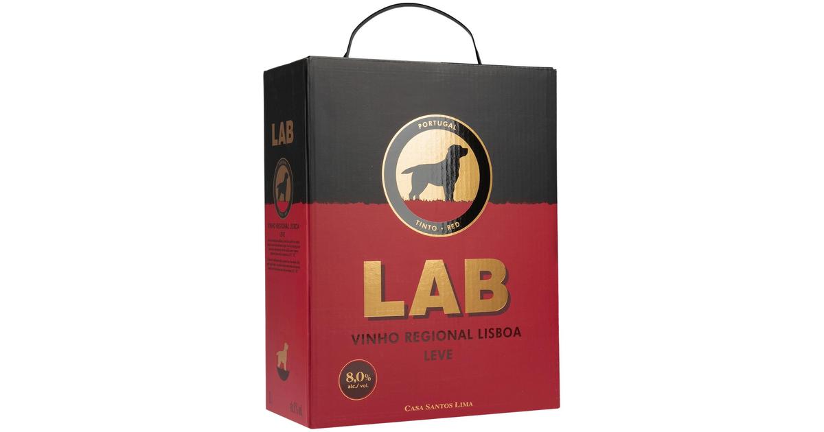 LAB Vinho Regional Lisboa Leve punaviini 8,0 til-% 2L BIB | S-kaupat ...