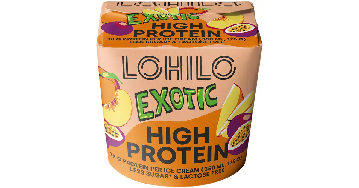 LOHILO Exotic proteiinijäätelö 350ml | S-kaupat ruoan verkkokauppa