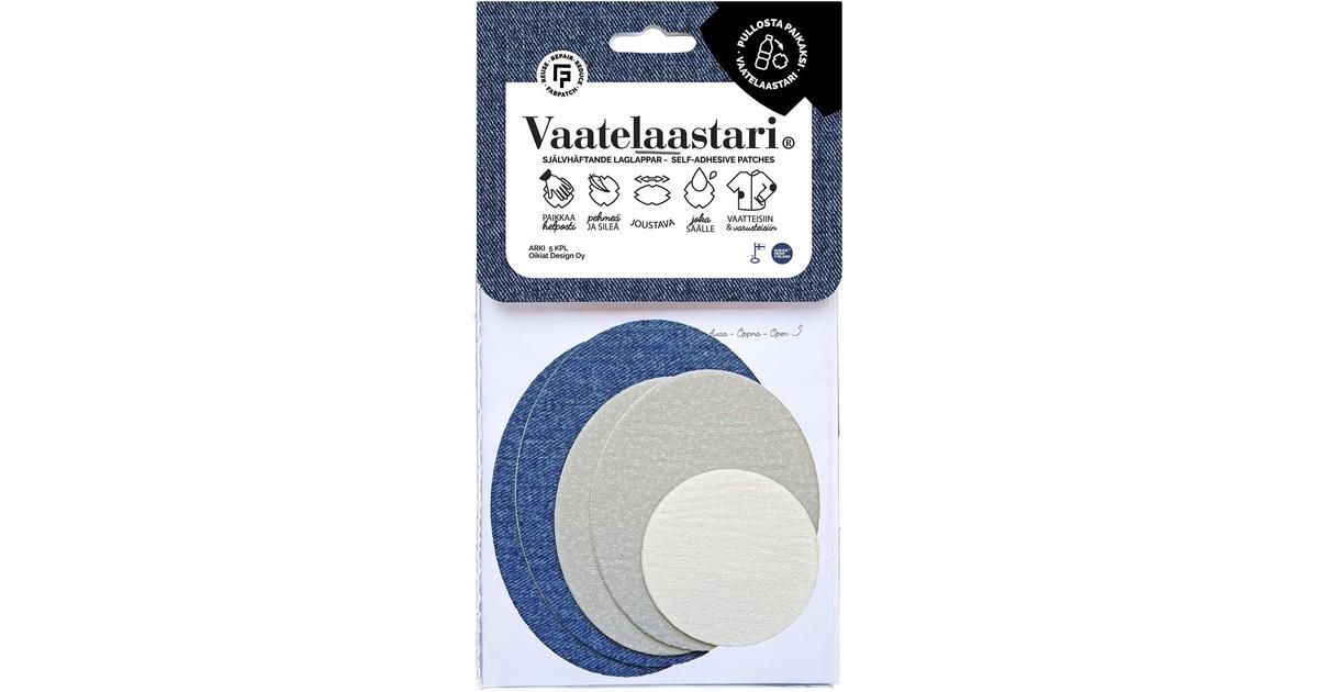 FabPatch Vaatelaastari, Arki - helppo, hankaamalla kiinnittyvä tekstiilien korjauspaikka | S ...