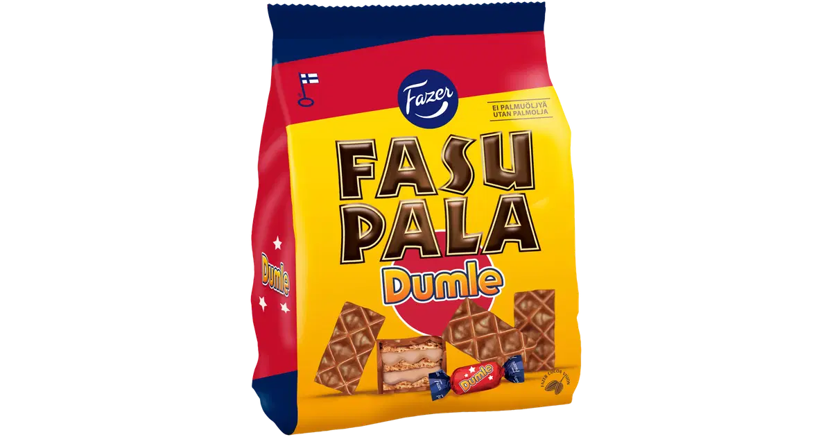 Fazer Fasupala dumle vahvlipala 175g | Prisma | alati odavad hinnad ...