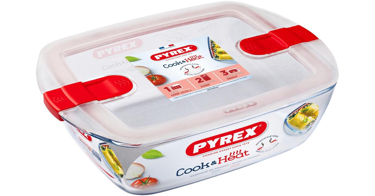 Pyrex Cook & Heat vuoka 1,1l kannella 23x15cm | S-kaupat ruoan verkkokauppa