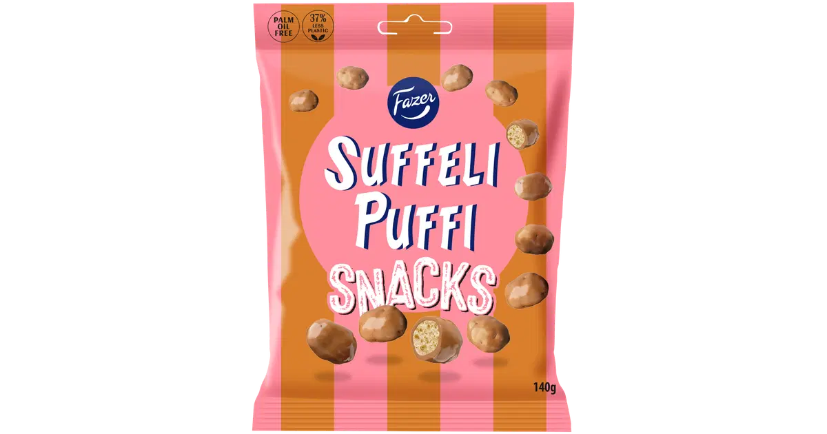 Fazer Suffeli Puffi Snacks kommikott 140g | Prisma | alati odavad ...