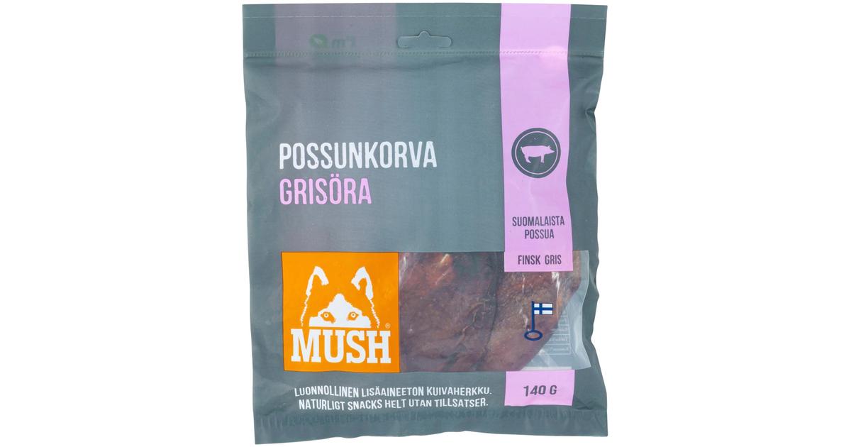 Mush Snacks possun korva 140g | S-kaupat ruoan verkkokauppa