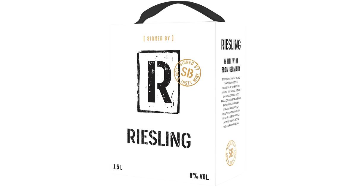 Signed By Riesling 8 til-% 1,5L BIB | S-kaupat ruoan verkkokauppa