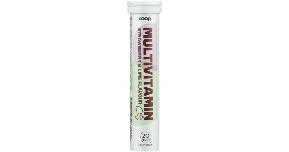 Coop Multivitamiin Maasika-laim 20 tabletti | Prisma | alati odavad ...