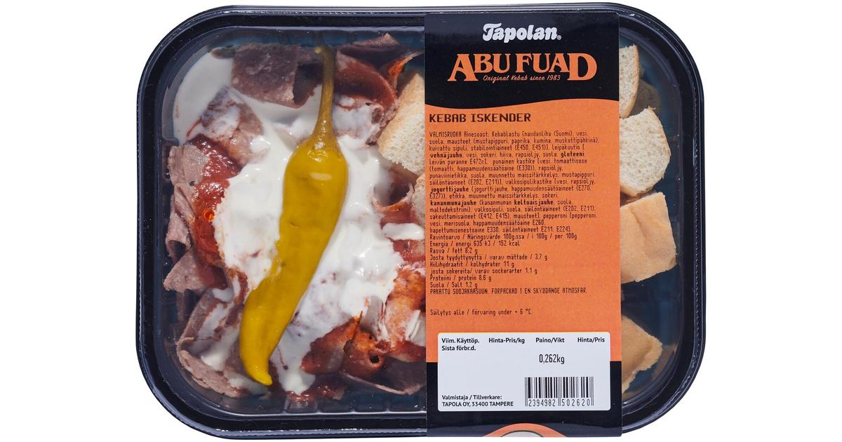 Abu Fuad Kebab Iskender 260g | S-kaupat ruoan verkkokauppa