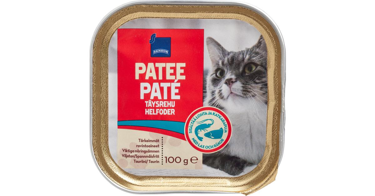 Rainbow pasteet kassidele lõhe ja krevetidega 100g | Prisma | alati ...