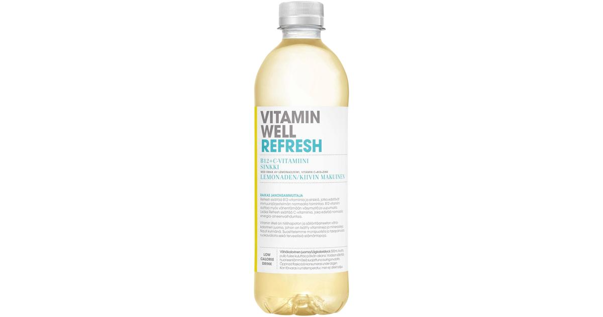 500ml Vitamin Well Refresh PET | S-kaupat ruoan verkkokauppa
