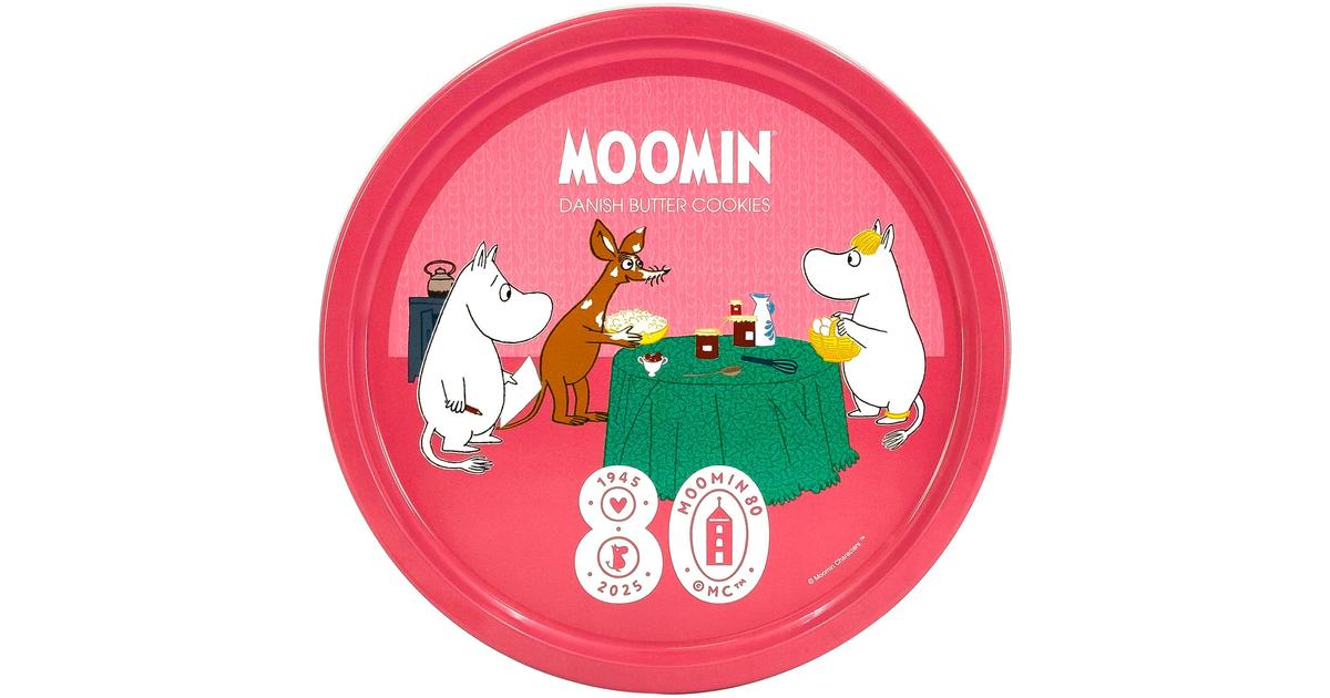 Moomin Danish Butter Cookies pikkuleivät 340g | S-kaupat ruoan verkkokauppa