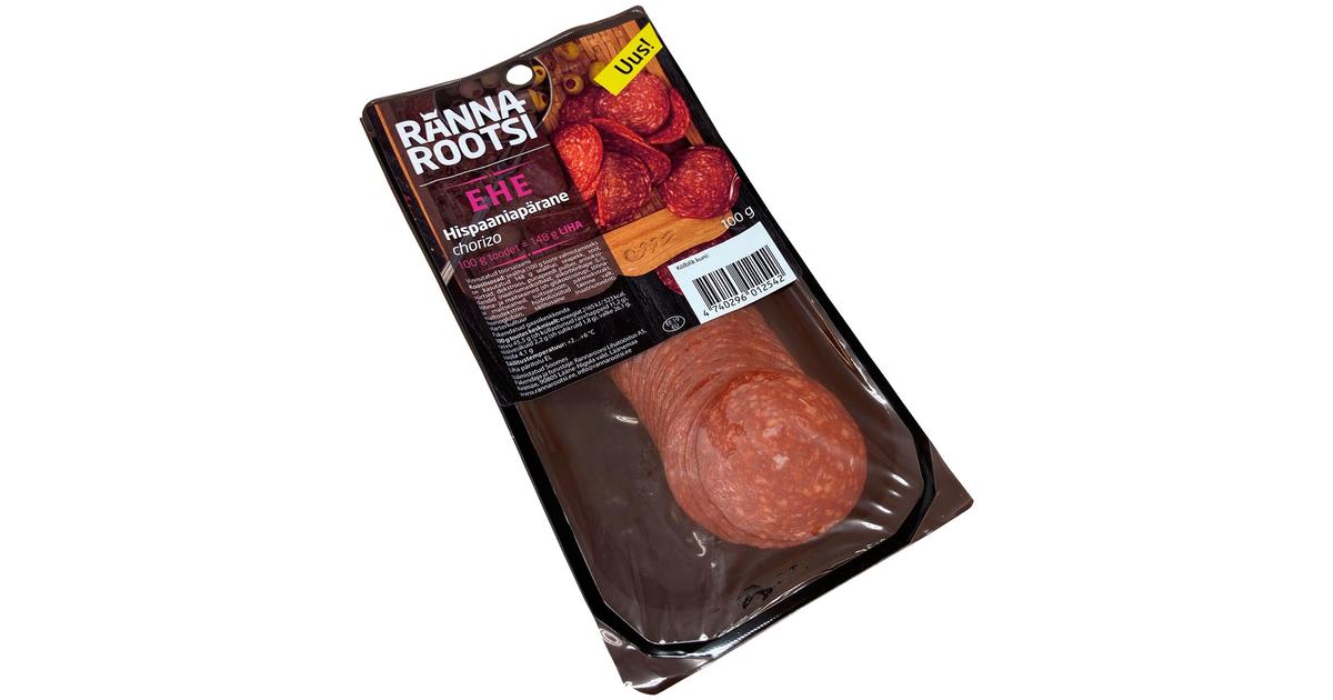 Rannarootsi Ehe Hispaaniapärane Chorizo, Viil 100G | Prisma | alati ...