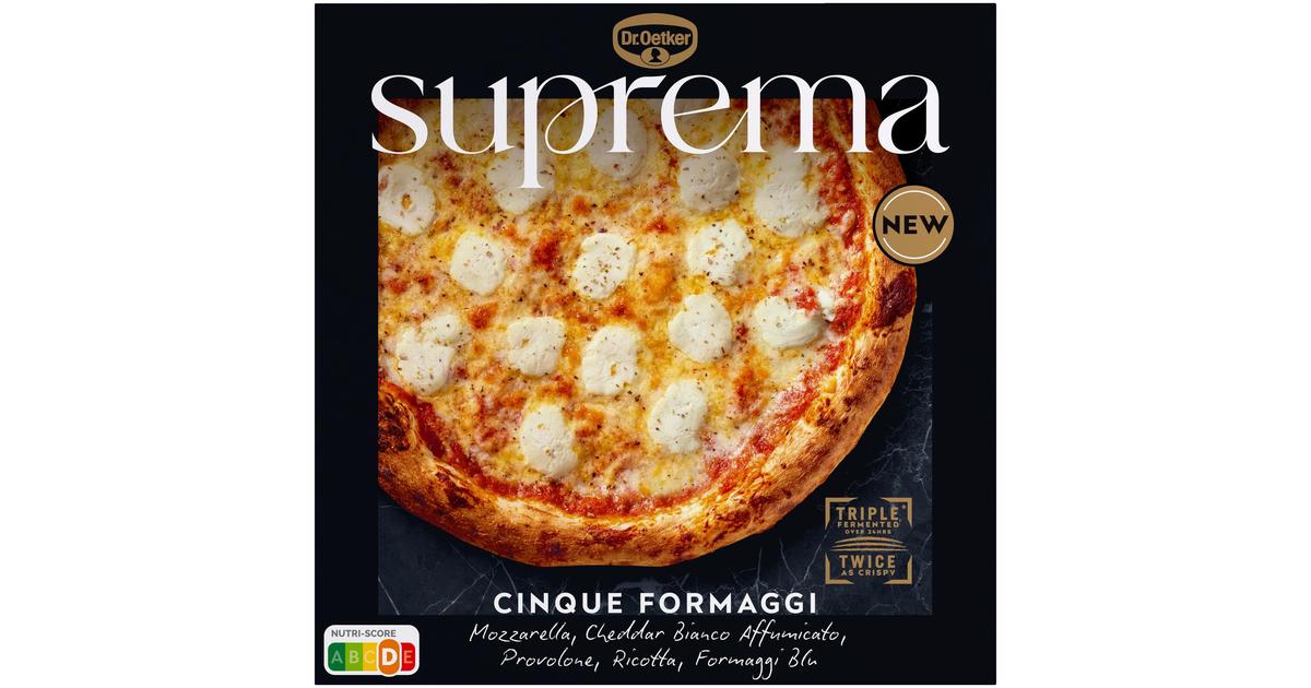Dr.Oetker suprema cinque formaggi pitsa, 492 g | Prisma | alati odavad ...