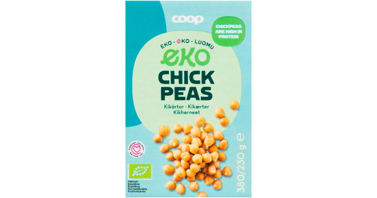 Coop mahe kikerherned soolvees 380g/230g | Prisma | alati odavad hinnad, telli kaup otse koju