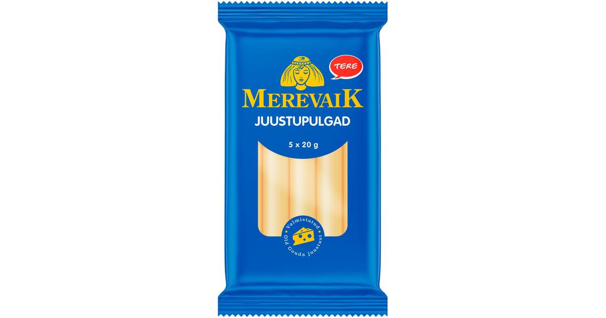Merevaik juustupulgad 5x20g | Prisma | alati odavad hinnad, telli kaup ...