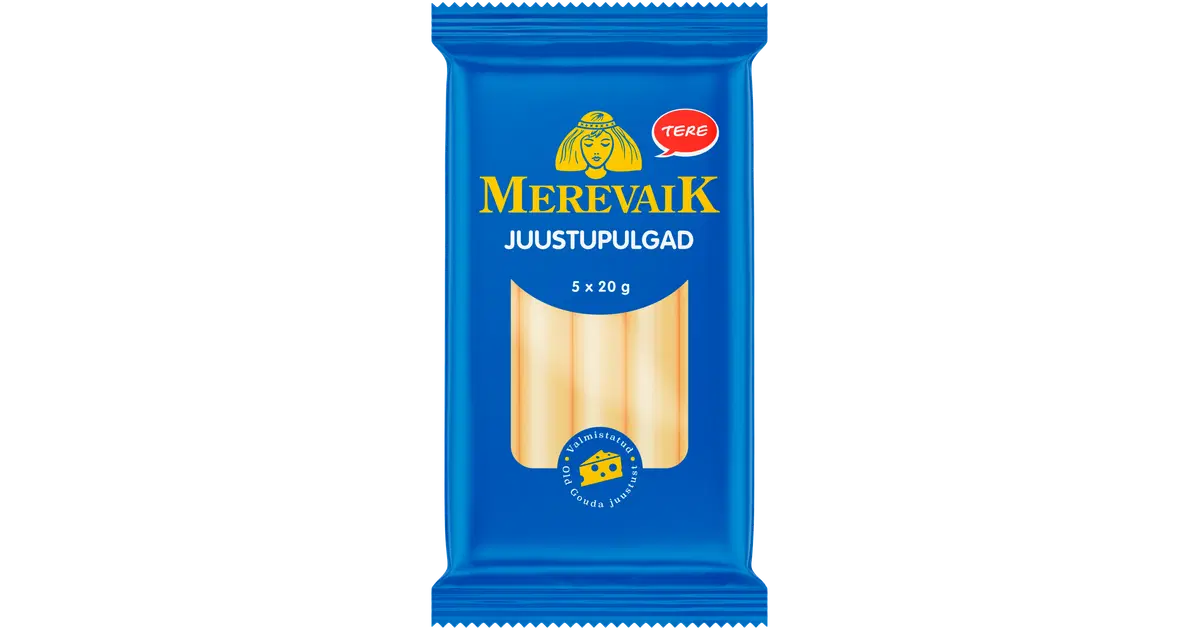 Merevaik juustupulgad 5x20g | Prisma | alati odavad hinnad, telli kaup ...