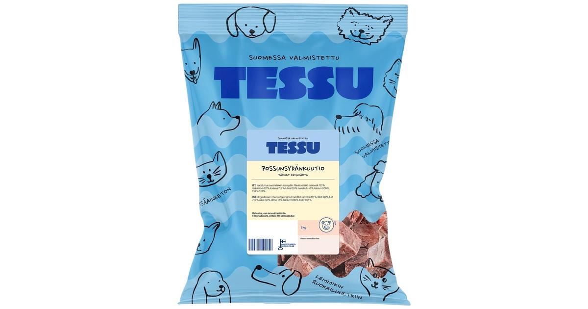 Tessu Possunsydänkuutio 1 kg | S-kaupat ruoan verkkokauppa