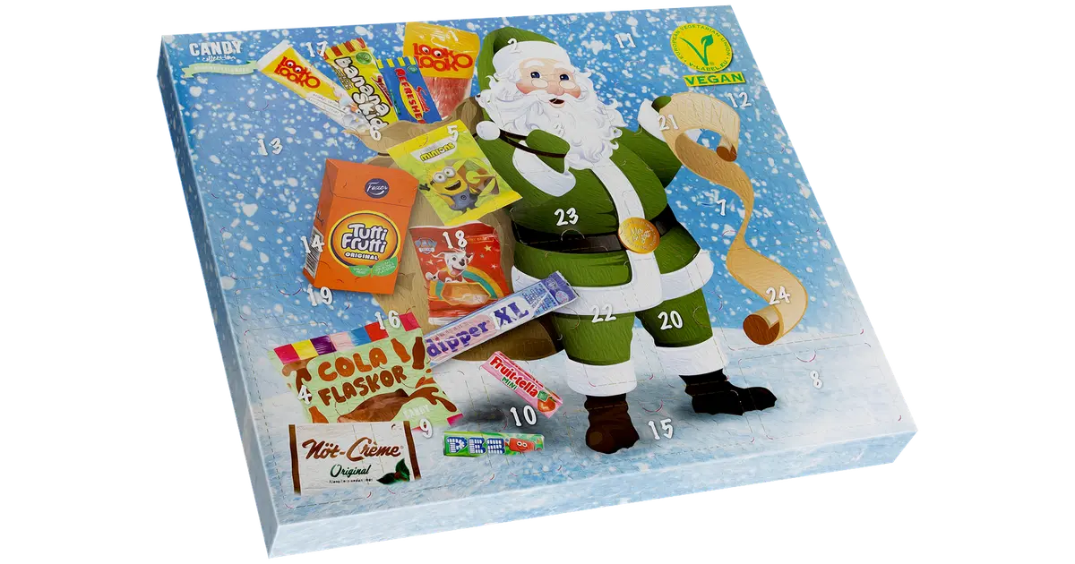 Hultén vegaaninen joulukalenteri 358g | S-kaupat ruoan verkkokauppa