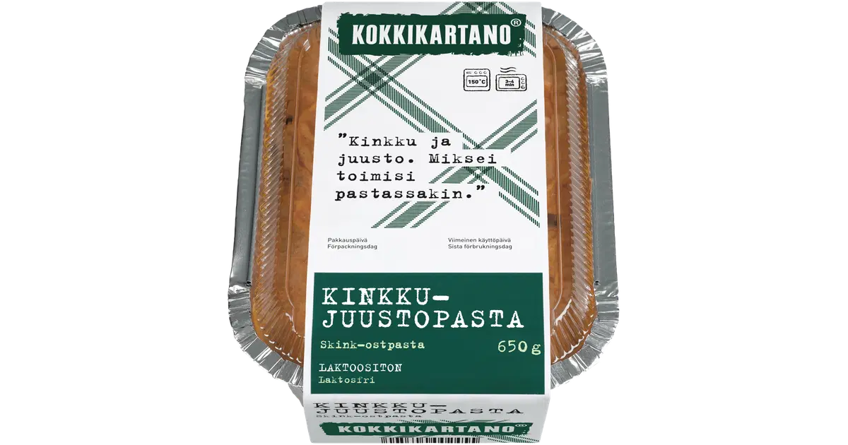 Kokkikartano Kinkku-juustopasta 650g | S-kaupat ruoan verkkokauppa