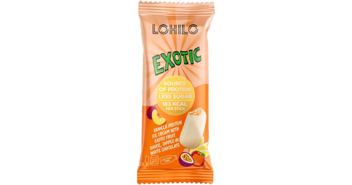 LOHILO Exotic proteiinijäätelö 90ml | S-kaupat ruoan verkkokauppa