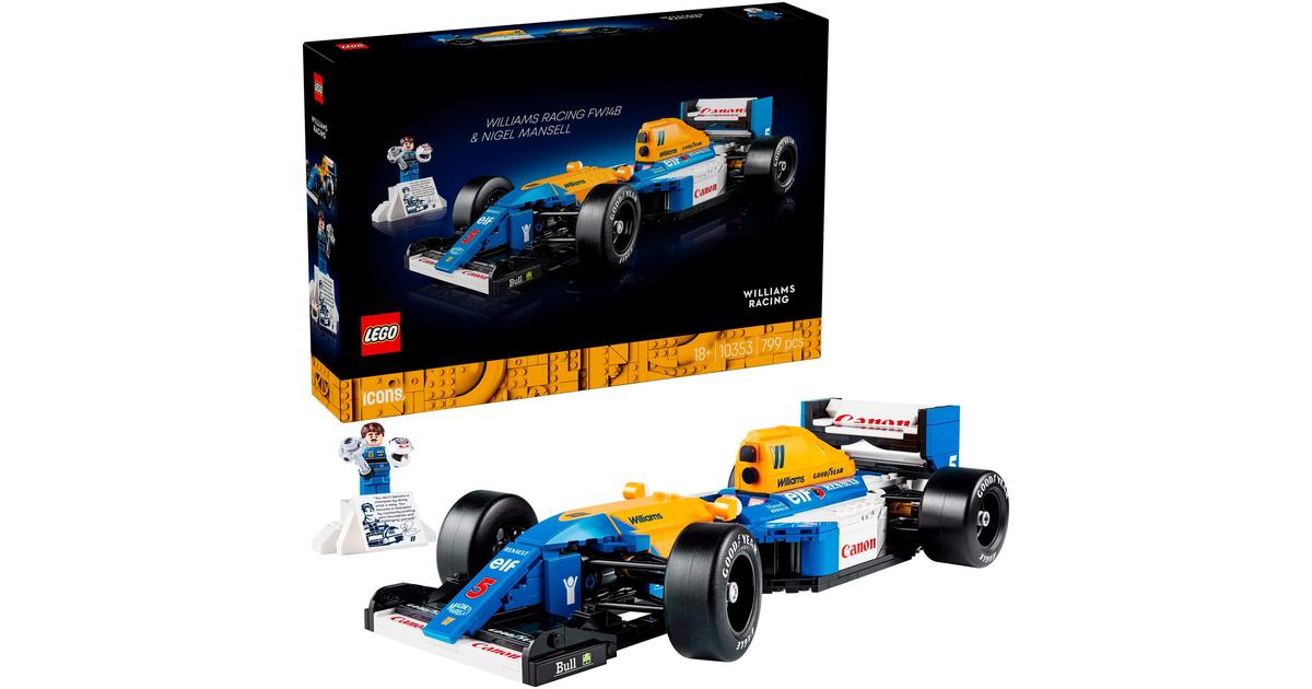 LEGO® Icons Williams Racing FW14B ja Nigel Mansell 10353 | S-kaupat ...