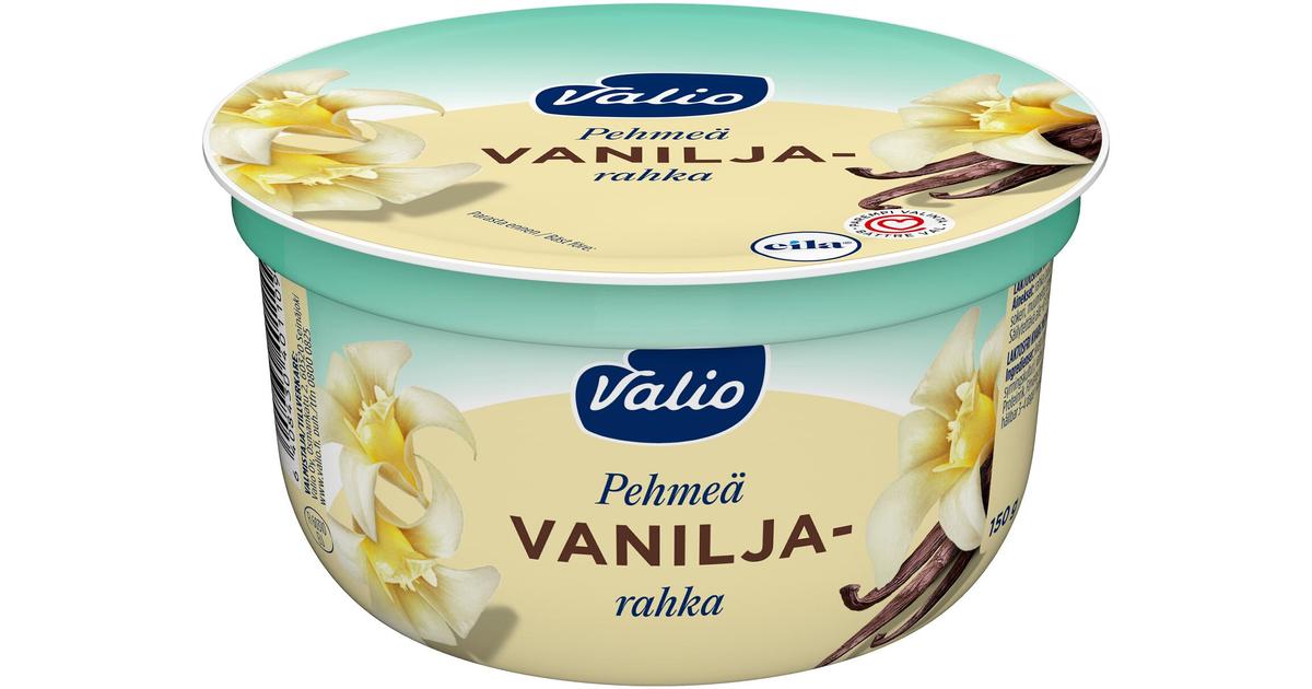 Valio pehmeä vaniljarahka 150 g laktoositon | S-kaupat ruoan verkkokauppa