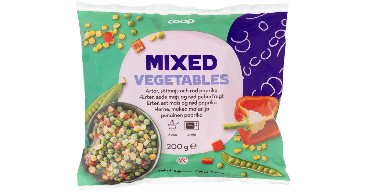 Coop herne-maissi-paprika 200 g pakaste | S-kaupat ruoan verkkokauppa