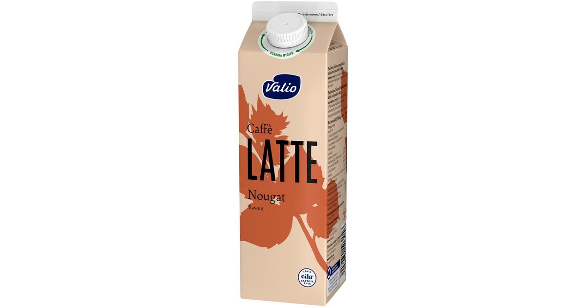 Valio Latte nougat maitokahvijuoma 1 l laktoositon | S-kaupat ruoan ...